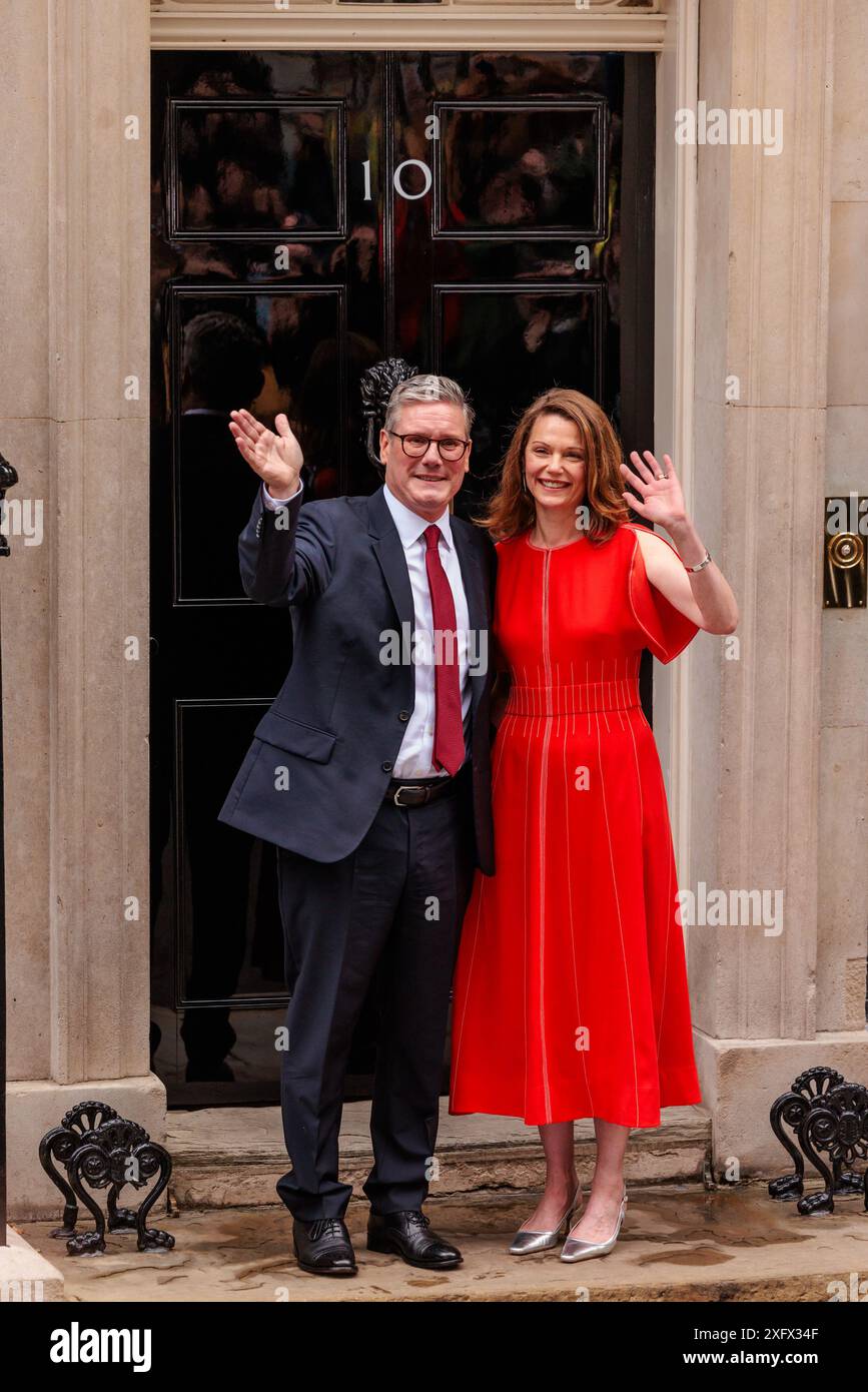 Downing Street, London, Großbritannien. Juli 2024. Der britische ...