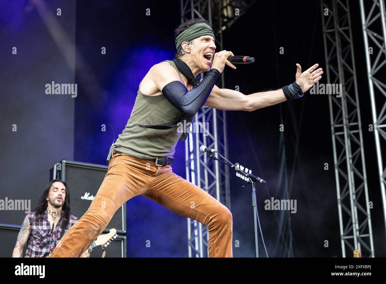 Gary Cherone von Extreme beim Tons of Rock Festival in Norwegen im Juni ...