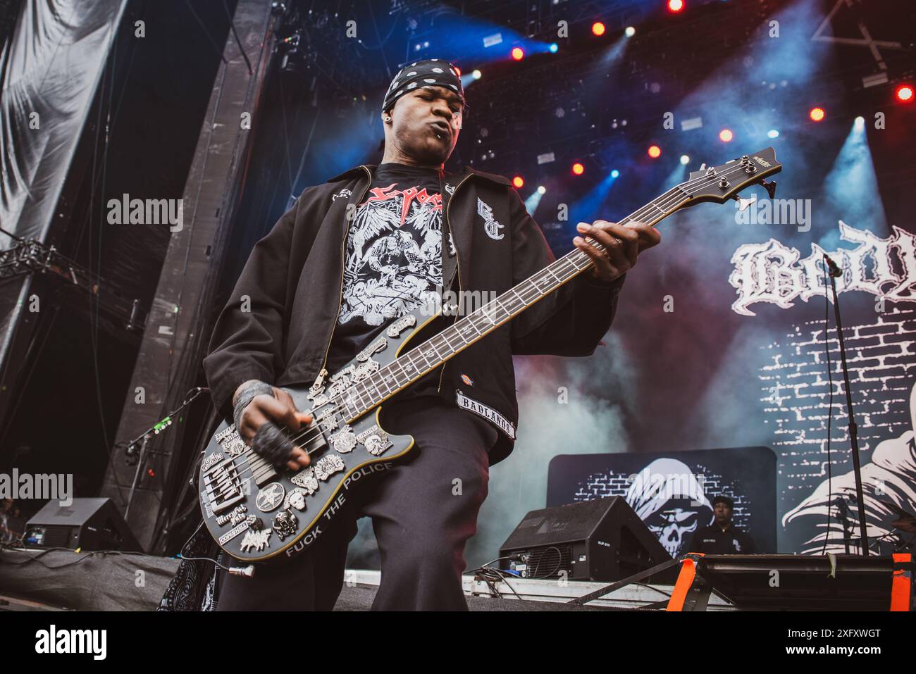 Die Band Rap Metal Body Count trat beim Danisch Copenhell Festival 2024 ...