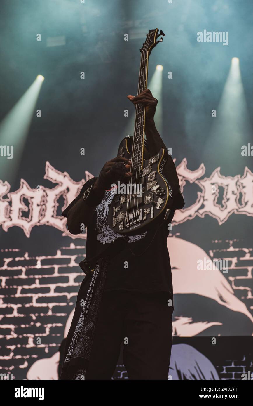 Die Band Rap Metal Body Count trat beim Danisch Copenhell Festival 2024 ...