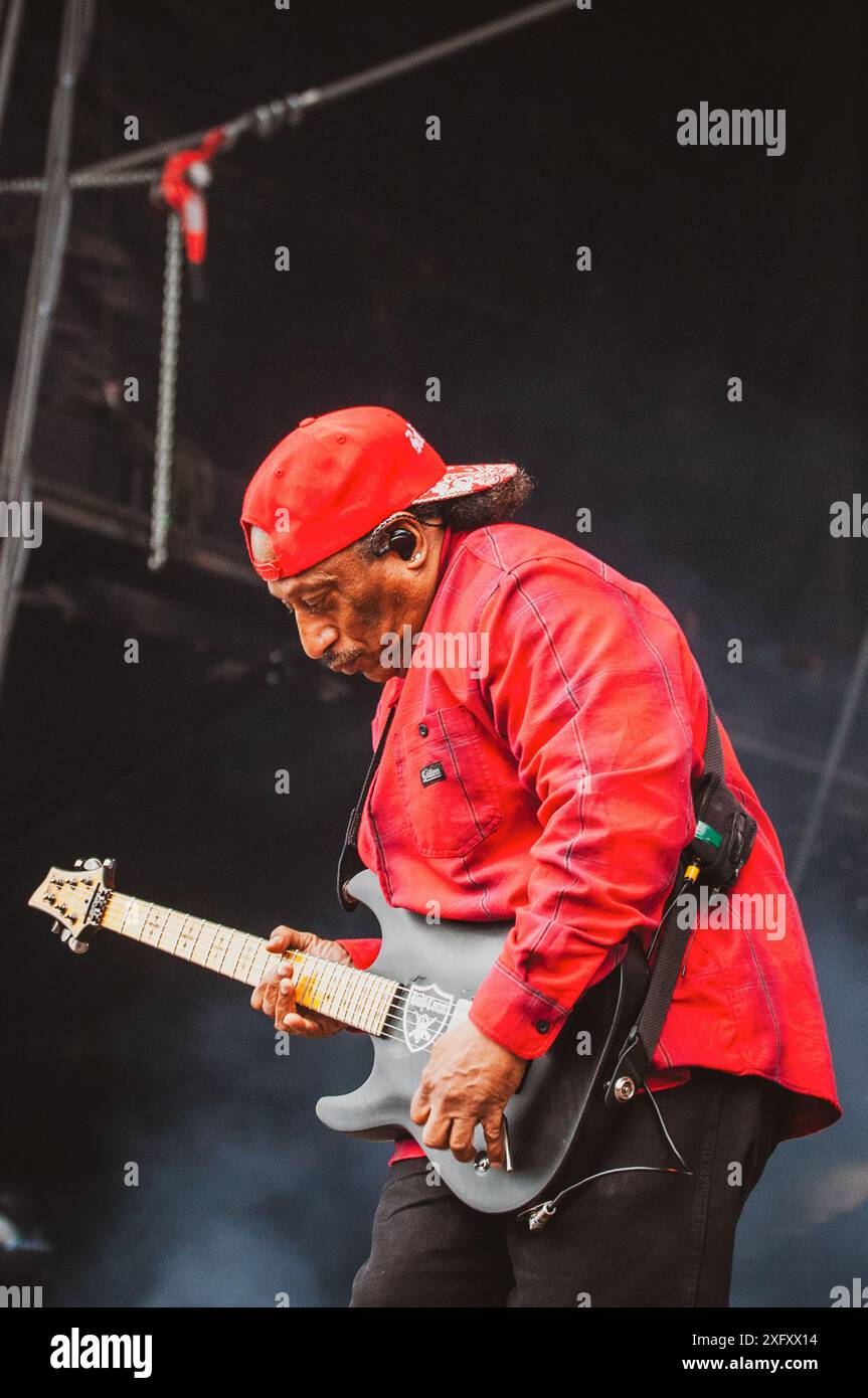 Die Band Rap Metal Body Count trat beim Danisch Copenhell Festival 2024 ...