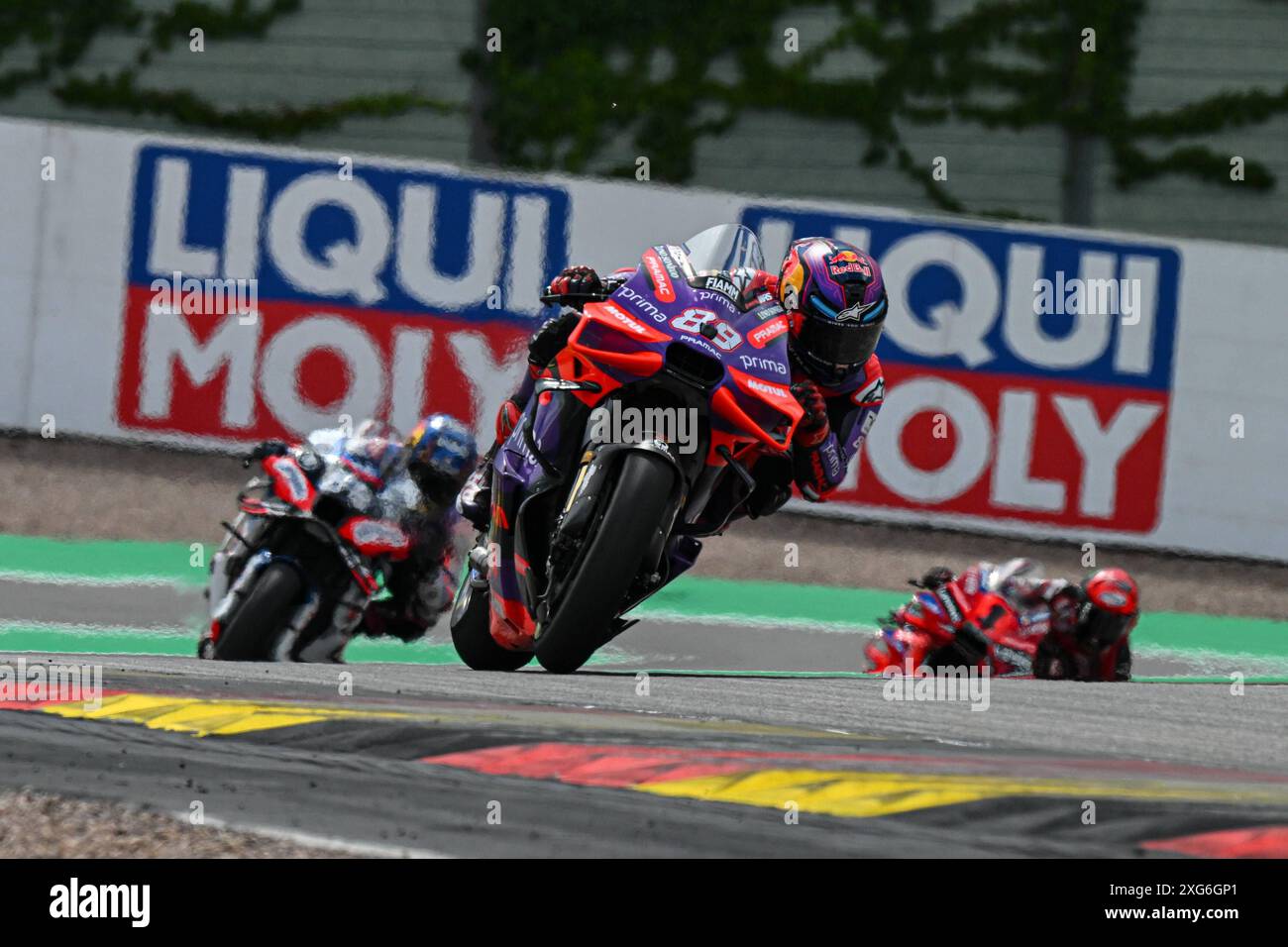 Spannende Sprint Rennen Motogp Bild