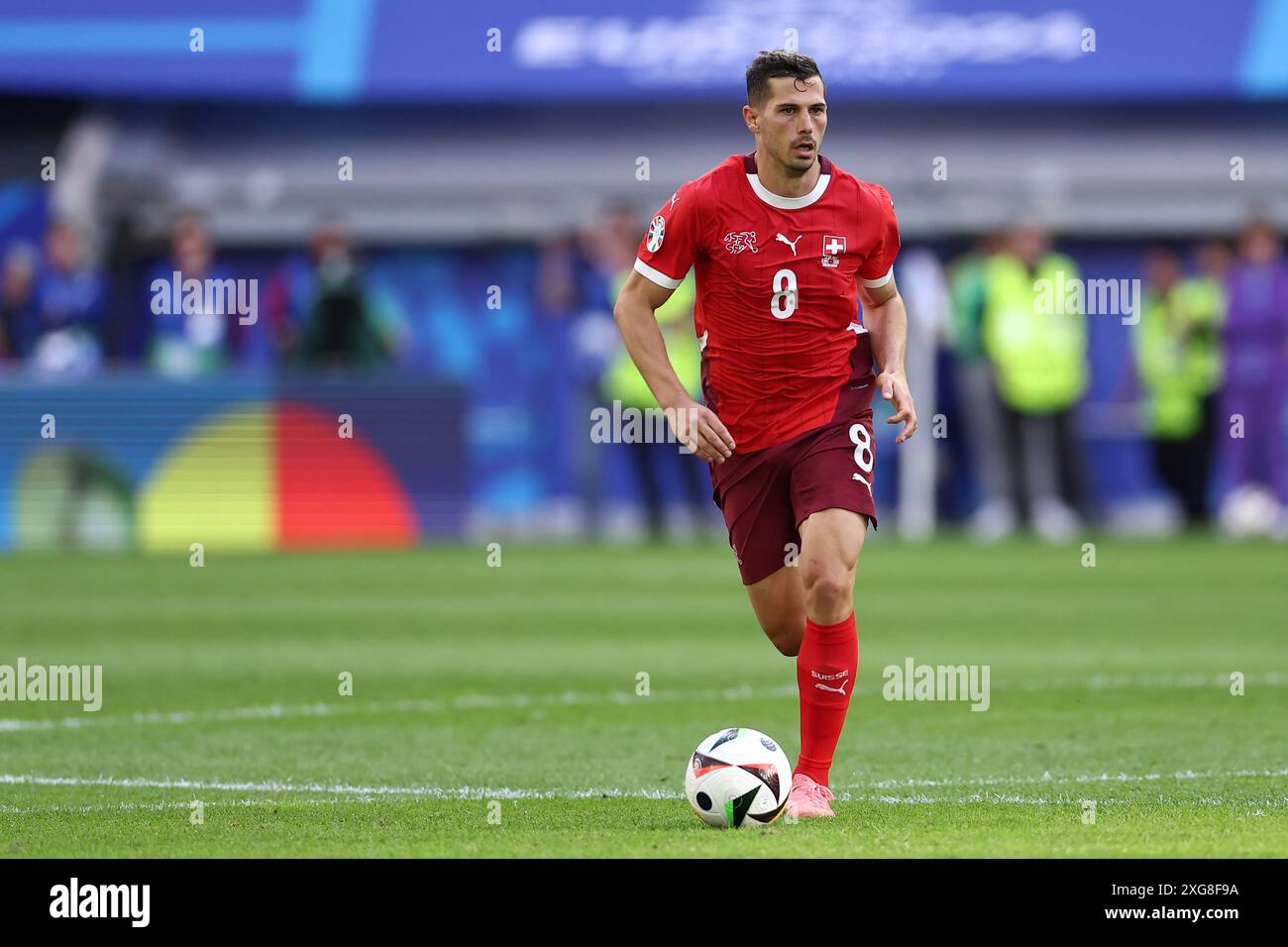 Remo Freuler aus der Schweiz im Viertelfinale der UEFA Euro 2024 ...