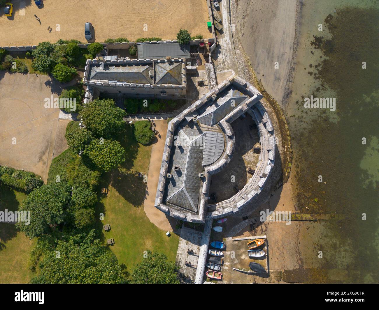 Castletown, Portland, Dorset, Großbritannien. Juli 2024. Wetter in ...