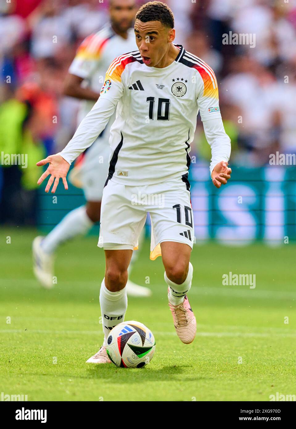 Jamal Musiala, DFB 10 im Viertelfinalspiel DEUTSCHLAND - SPANIEN 1-2 N.V. der UEFA ...