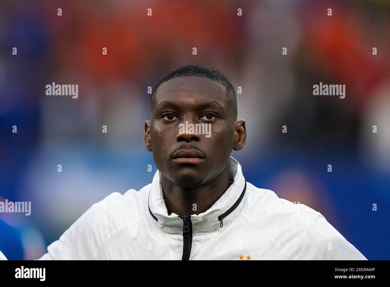 Hamburg, Deutschland. Juli 2024. Randal Kolo Muani aus Frankreich war ...