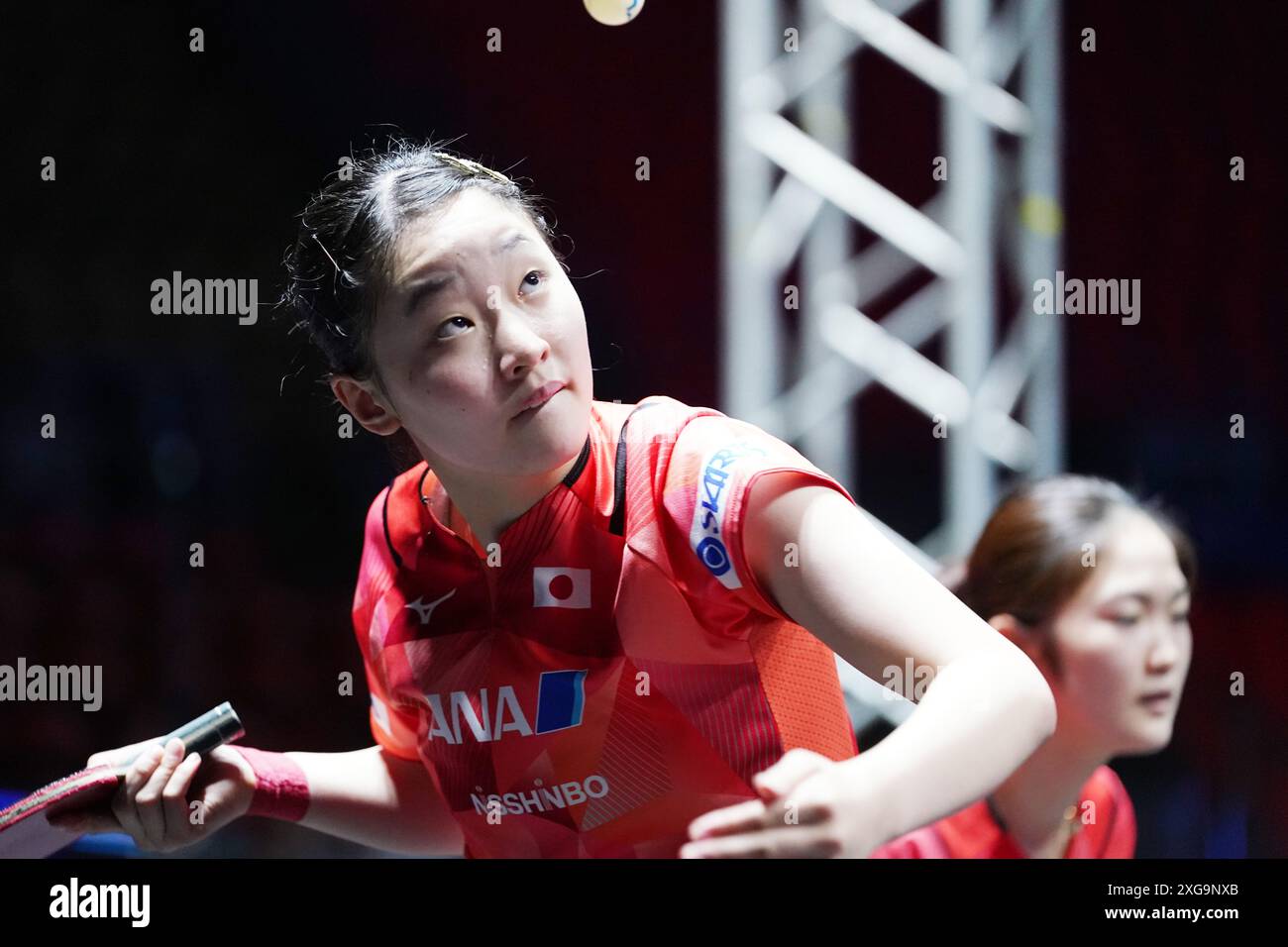 Bangkok, Thailand. Juli 2024. Miwa Harimoto (JPN) Tischtennis : WTT Star Contender Bangkok 2024 ...