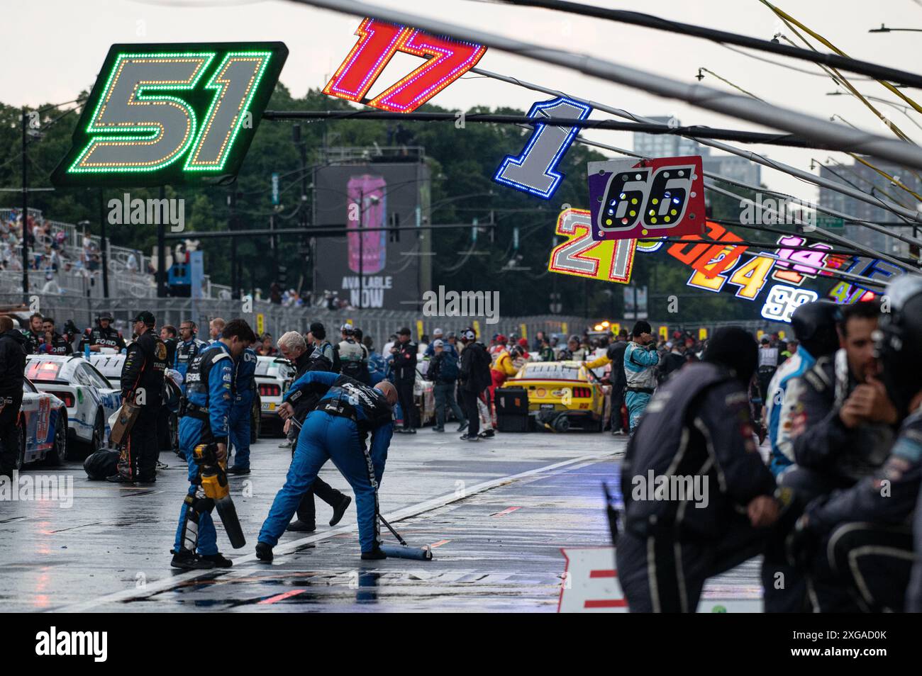 NASCAR Chicago Street Race, Grant Park 165, letzter Tag des NASCAR ...