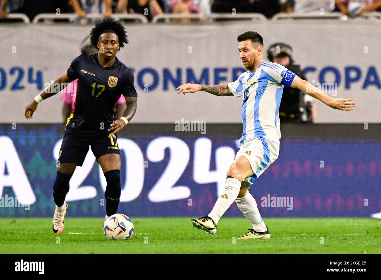 HOUSTON, USA - 5. JULI: Angelo Preciado aus Ecuador kämpft am 5. Juli ...