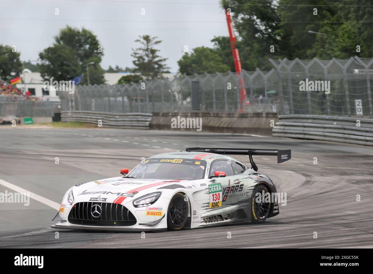 Maro Engel (DEU), Mercedes-AMG GT3 Evo, Team: WINWARD Racing (DEU) Motorsport, DTM 2024, Rennen ...