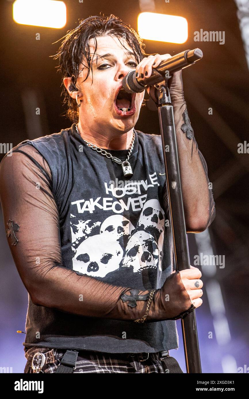 Mailand Italien. Juli 2024. Der englische Sänger, Songwriter und ...