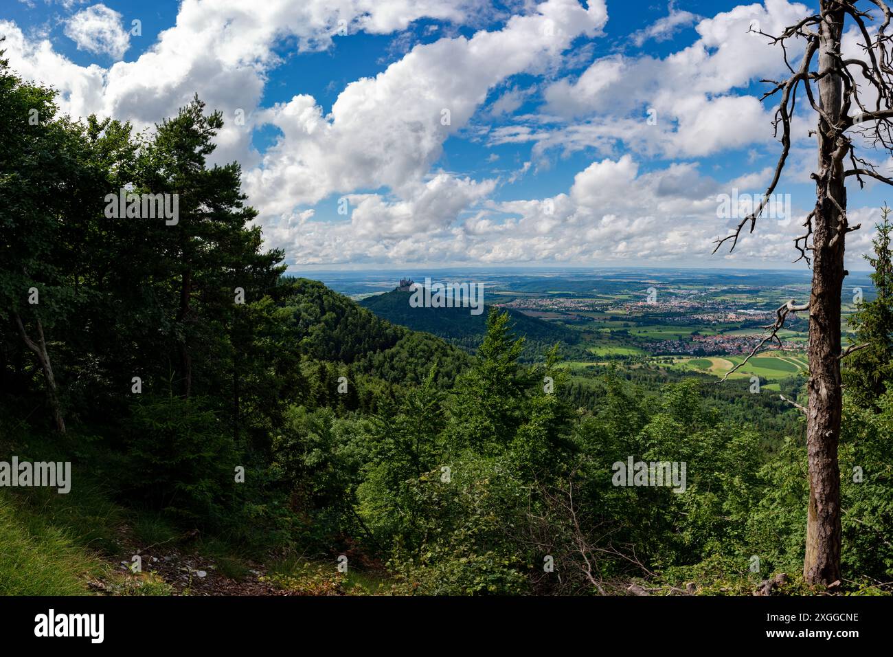 Hohenzollern, Schloss Hohenzollern, Schloss, Hügel, Mauern, Mauer ...