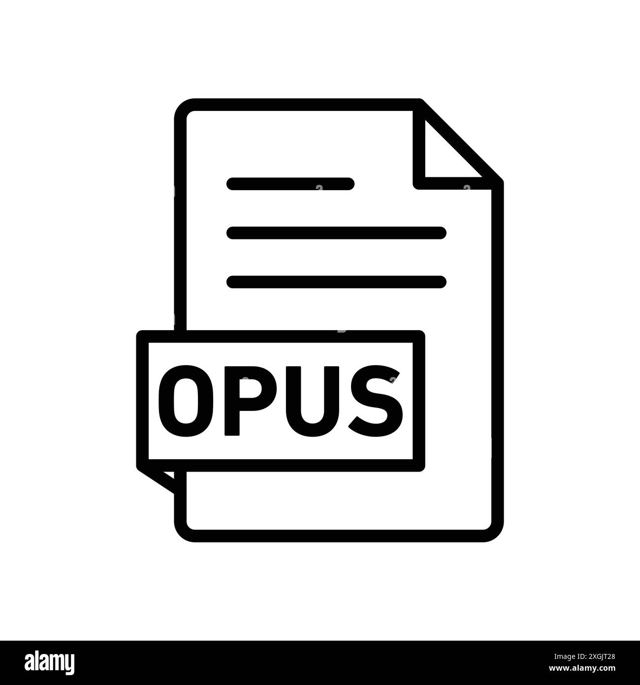 Opus logo Stock-Vektorgrafiken kaufen - Alamy