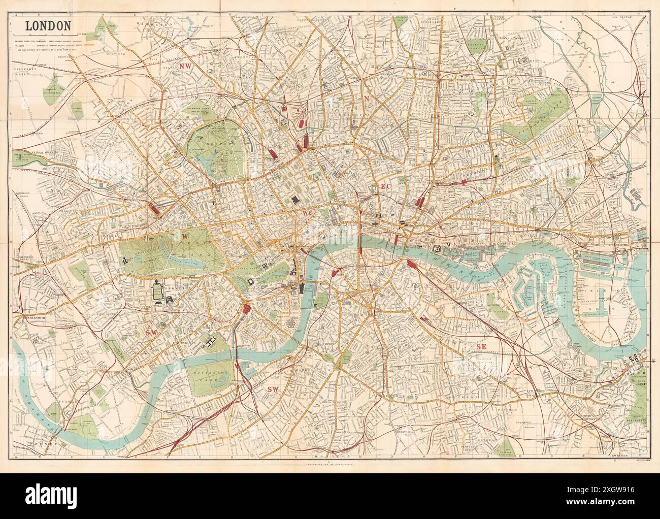 Victorian london map -Fotos und -Bildmaterial in hoher Auflösung – Alamy