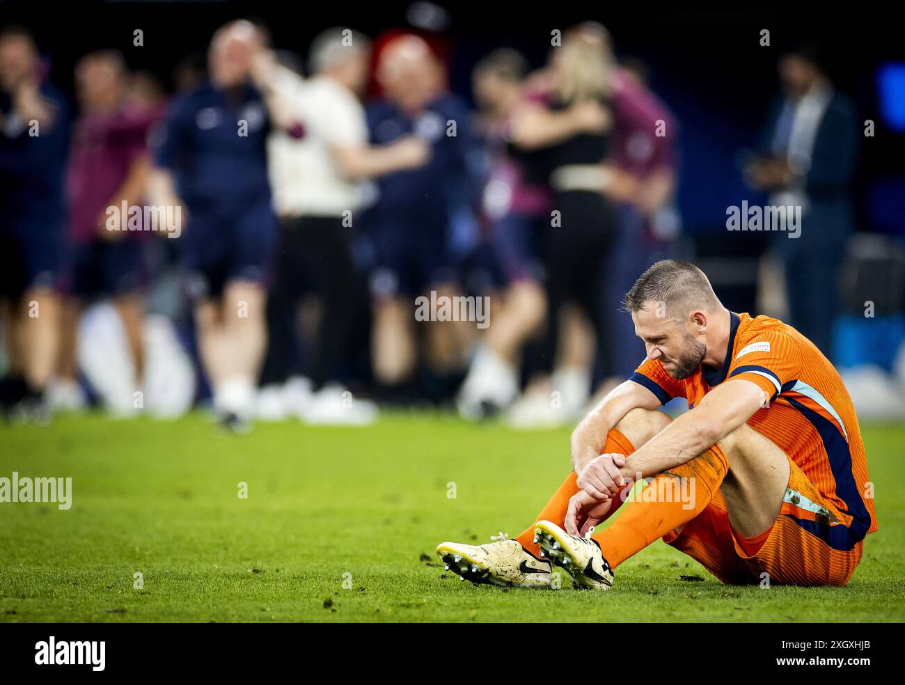 DORTMUND - Stefan de Vrij nach dem Halbfinalspiel der UEFA EURO 2024 ...
