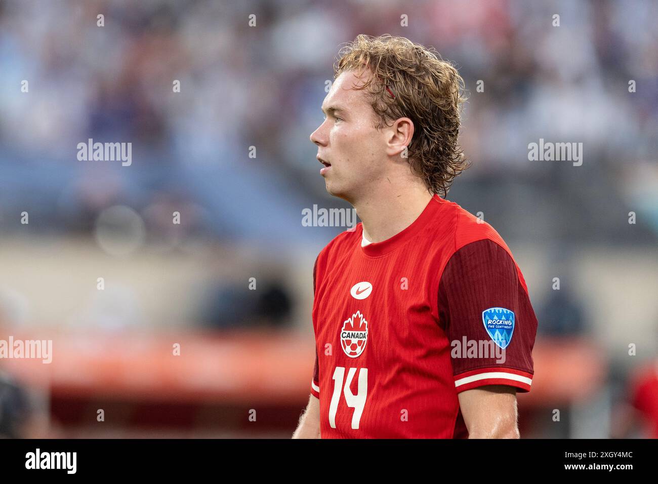 Jacob Shaffelburg (14) aus Kanada im Halbfinale von CONMEBOL Copa ...