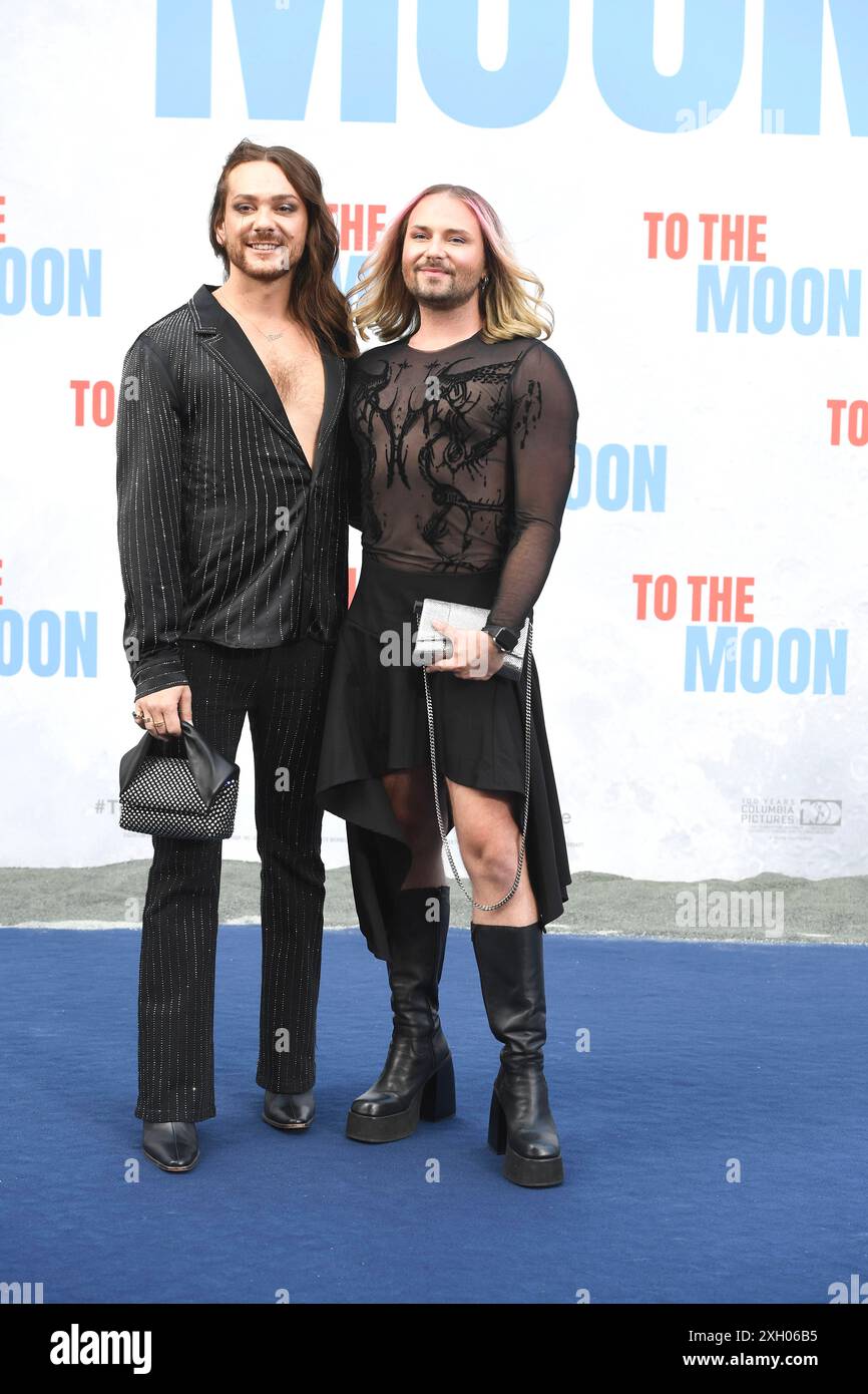 Riccardo Simonetti und Jack Strify bei der Deutschlandpremiere von TO THE MOON im ZOO Palast in ...