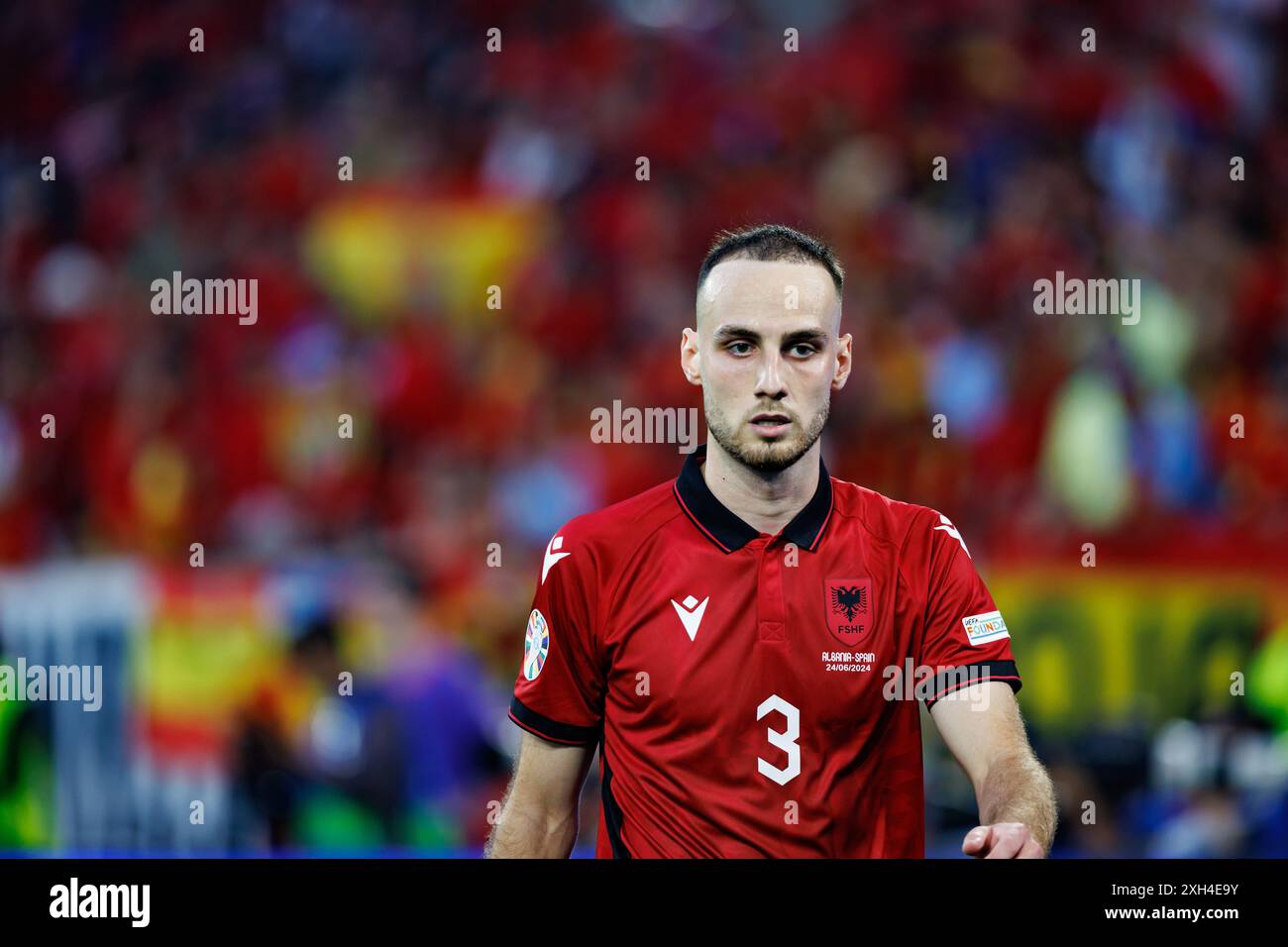Mario Mitaj beim Spiel der UEFA Euro 2024 zwischen den ...