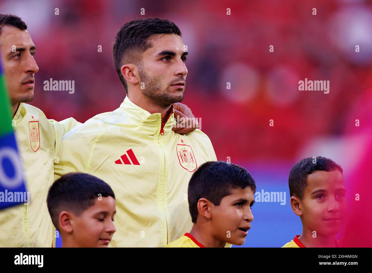 Ferran Torres wurde während des Spiels der UEFA Euro 2024 zwischen den ...