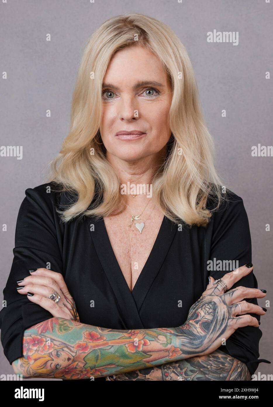 Erika Eleniak poses for a portrait to promote the ABC docuseries "After Baywatch: Moment in the ...