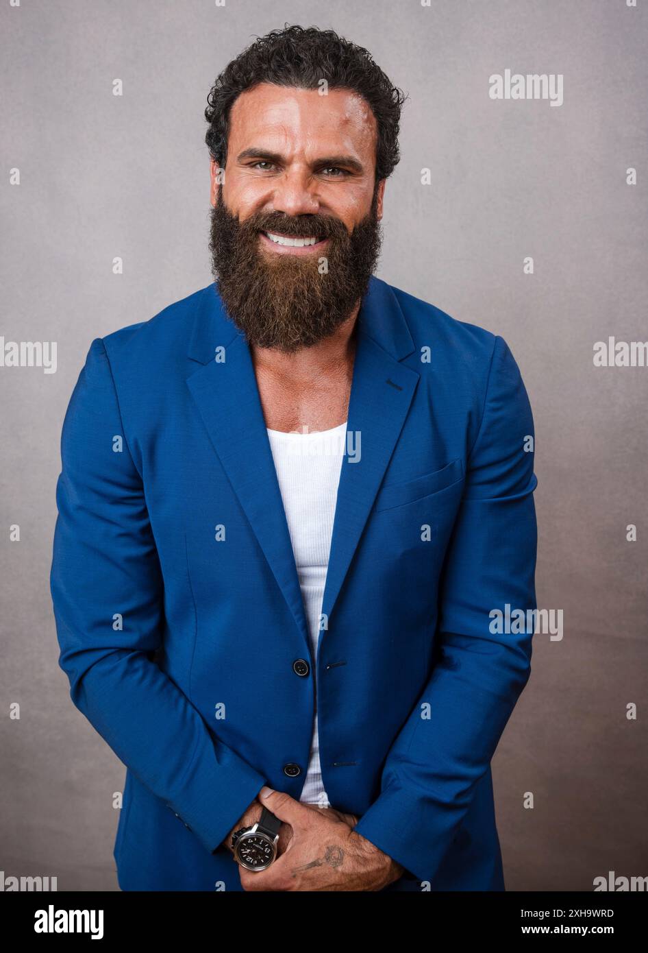 Jeremy Jackson poses for a portrait to promote the ABC docuseries ...