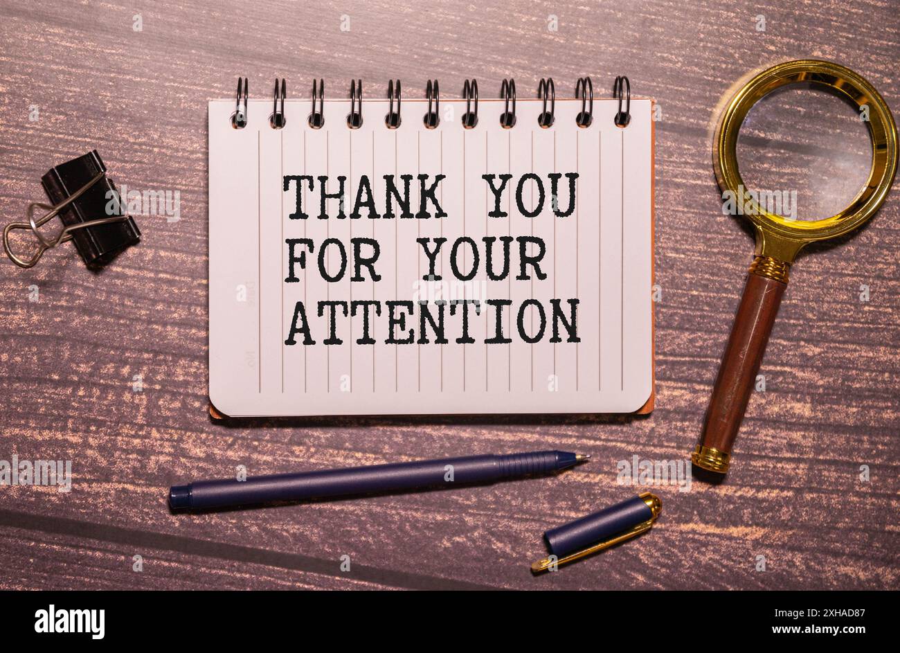 Vielen dank für ihre aufmerksamkeit -Fotos und -Bildmaterial in hoher Auflösung – Alamy