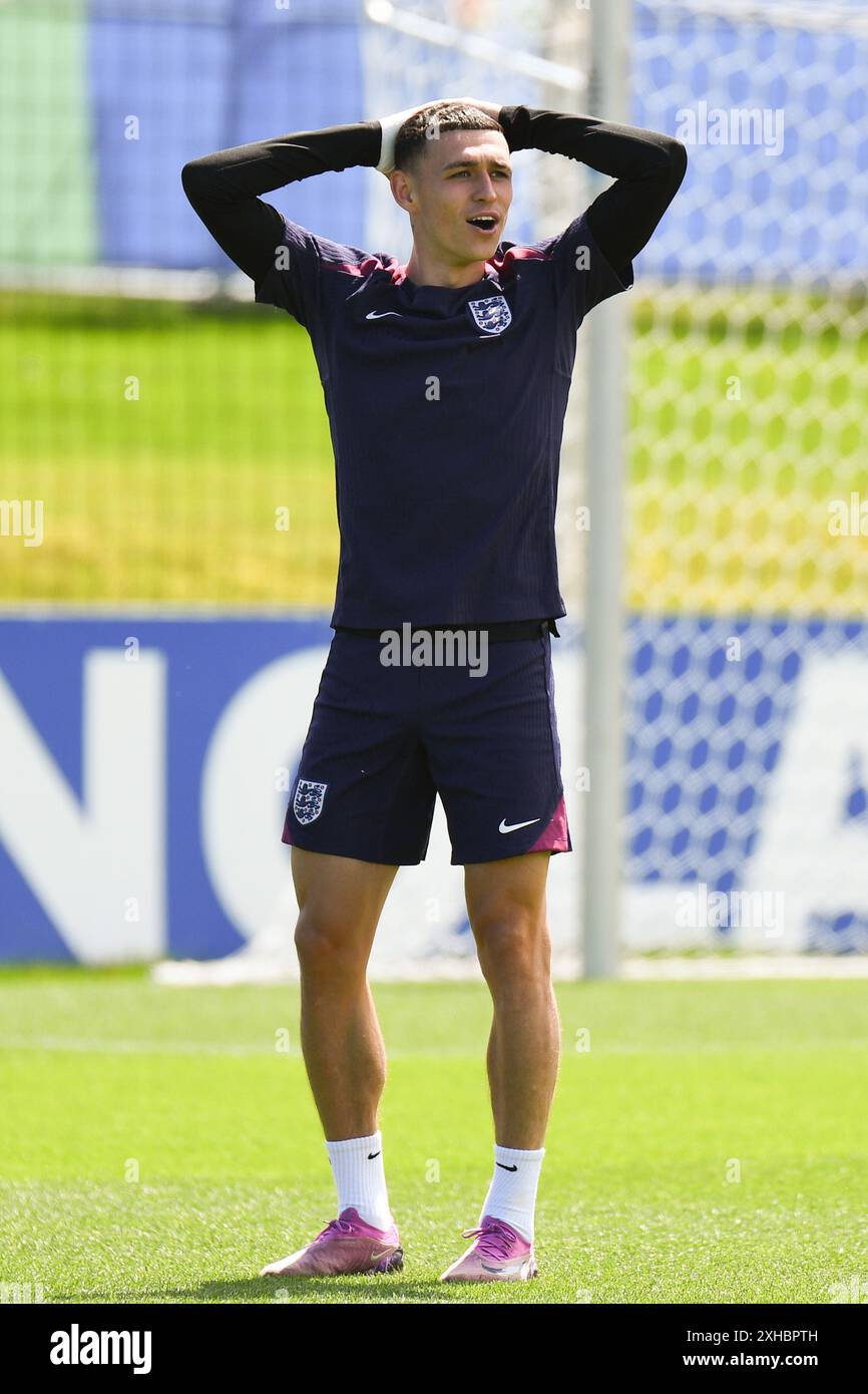 Weimar, Deutschland. 13. Juli 2024. Phil Foden aus England während der ...