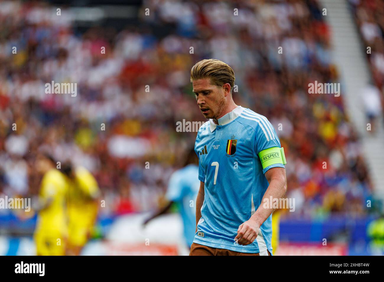 Kevin de Bruyne war beim Spiel der UEFA Euro 2024 zwischen den ...