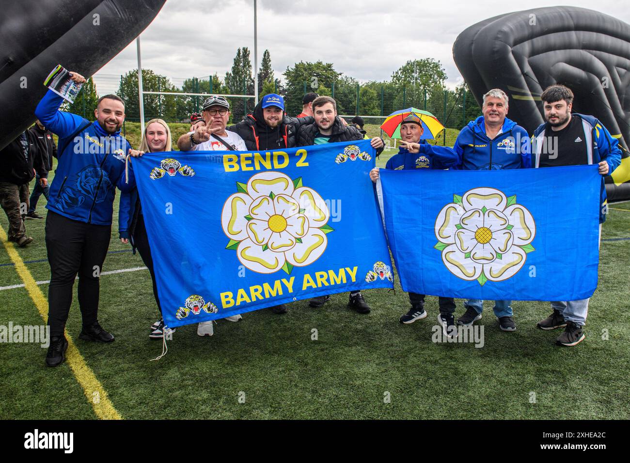Fans von Sheffield Tigers im Fanzone beim Monster Energy FIM Speedway ...