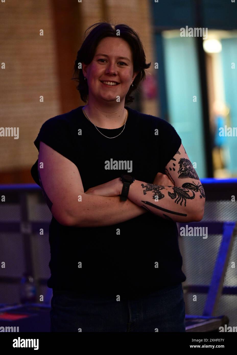 LONDON, ENGLAND - 13. JULI 2024: Chloe Petts tritt am 13. Juli 2024 ...