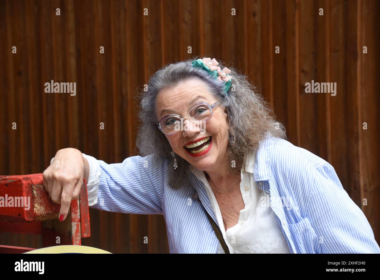 Veronika von Quast Schauspielerin München 13.07.2024 Schinderstadl am ...