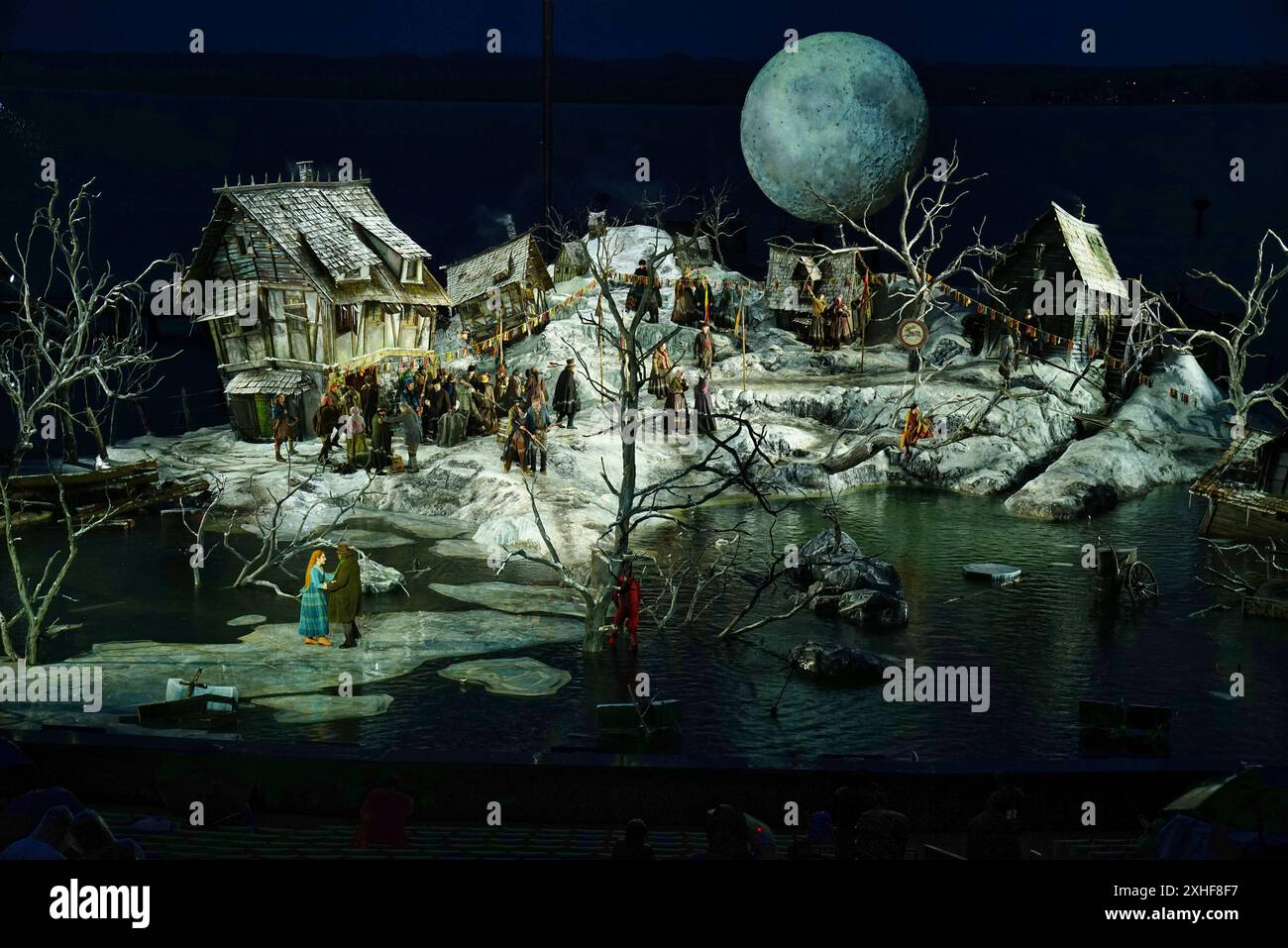 Bregenzer Festspiele 2024, der Freischütz auf der Seebühne ...
