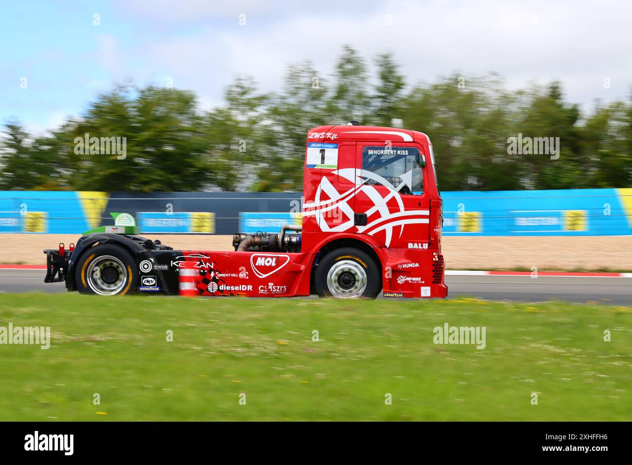 #1 Norbert Kiss, (HUN), MAN ADAC Truck Grand Prix, Nürburgring, Rennen 2, 11.-14-07.2024 ...