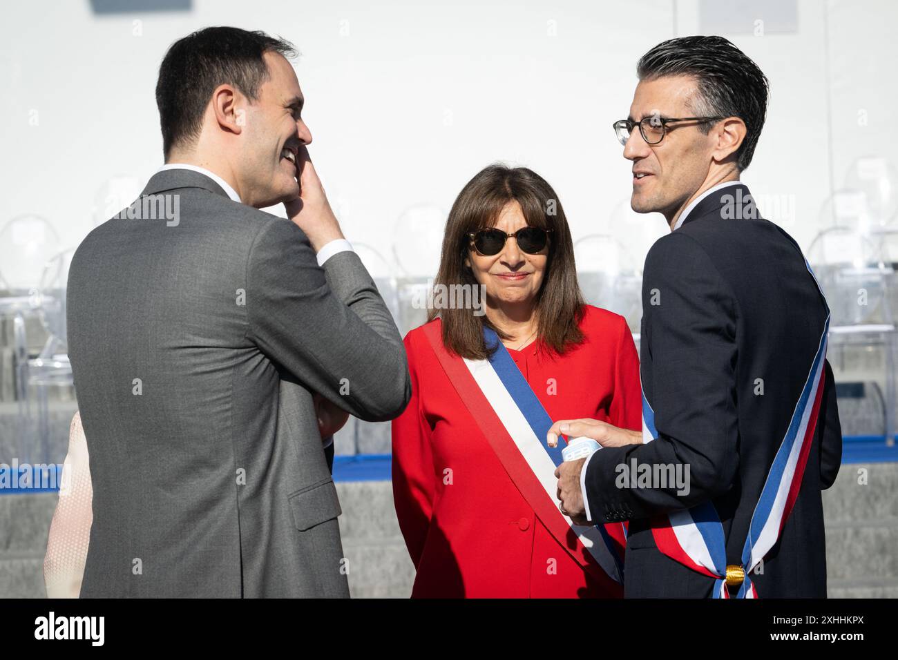 Paris, Frankreich. Juli 2024. Yonathan Arfi, die Pariser ...