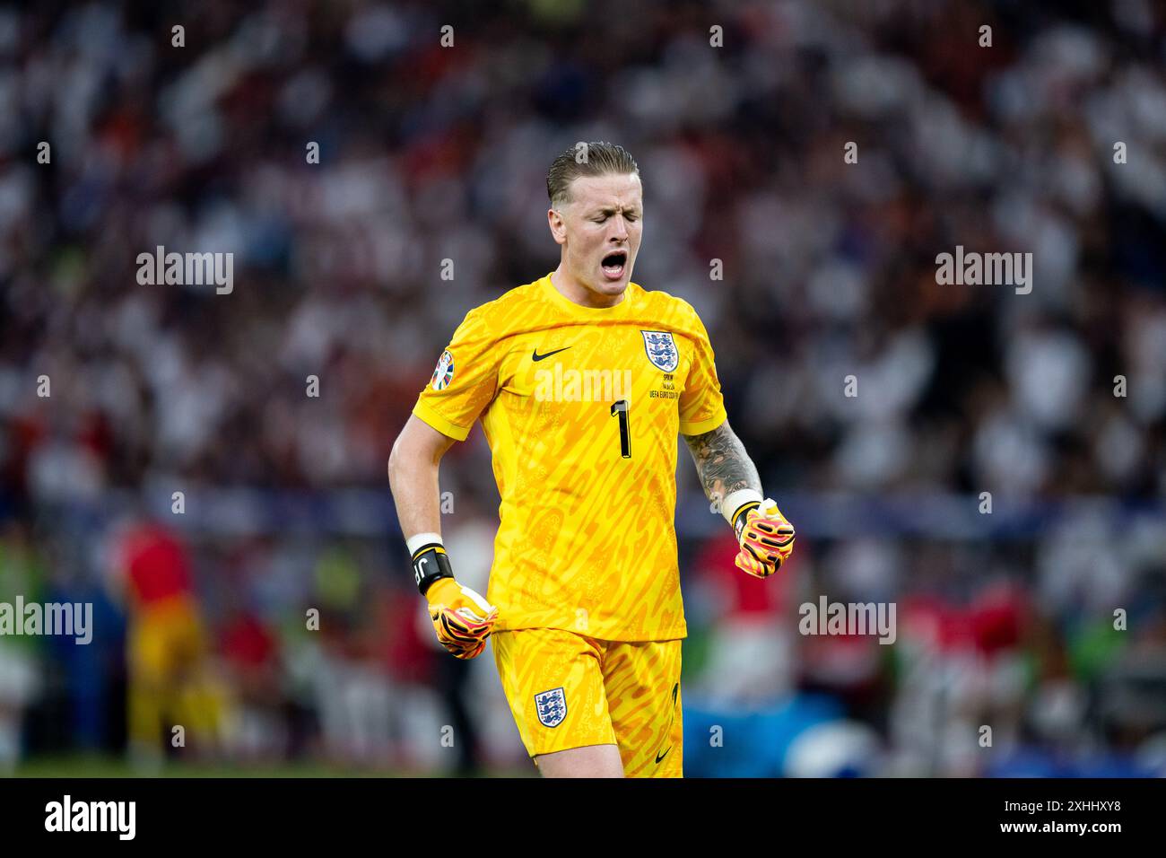 Jordan Pickford (England, #01), GER, Spanien (ESP) vs England (eng ...