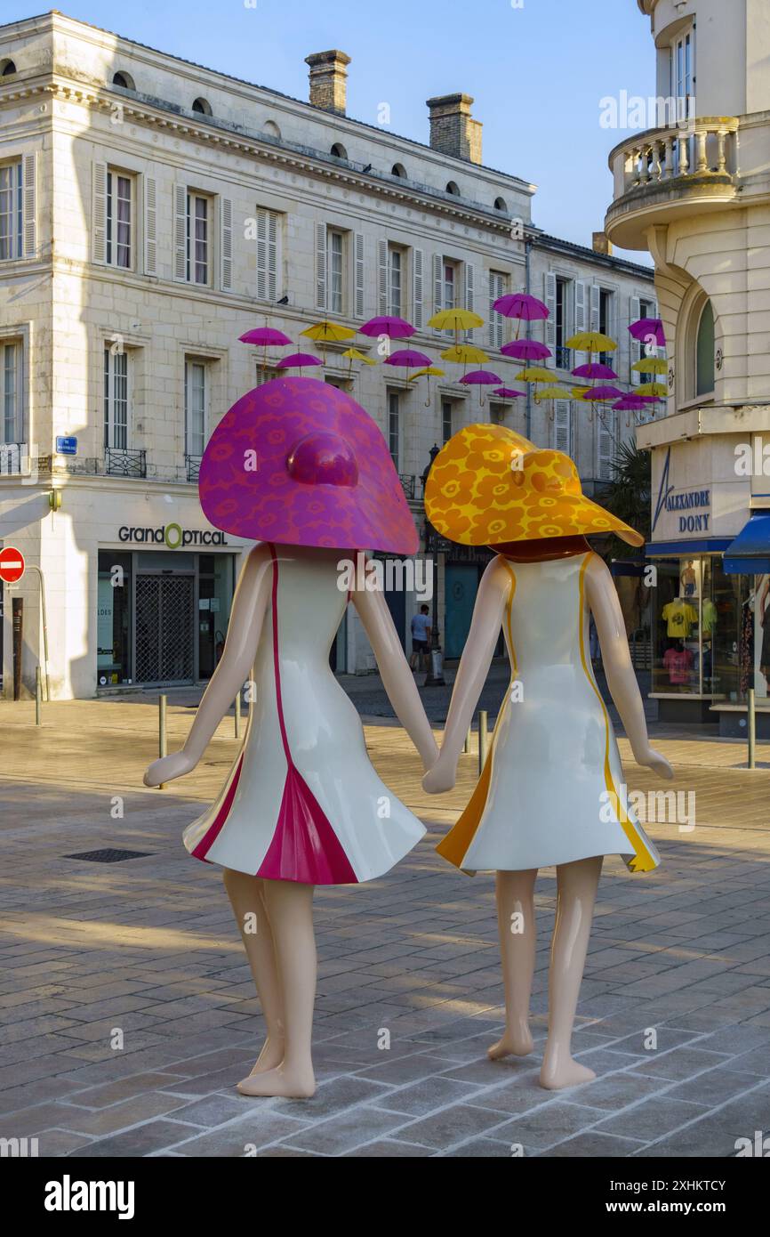 Frankreich, Charente Maritime, Rochefort, Les demoiselles de Rochefort ...