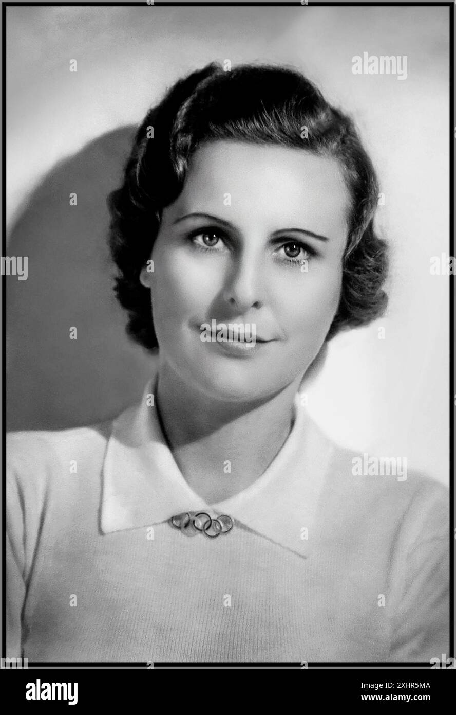 Leni Riefenstahl Porträt. Nazi-Propagandist. Adolf Hitlers ...