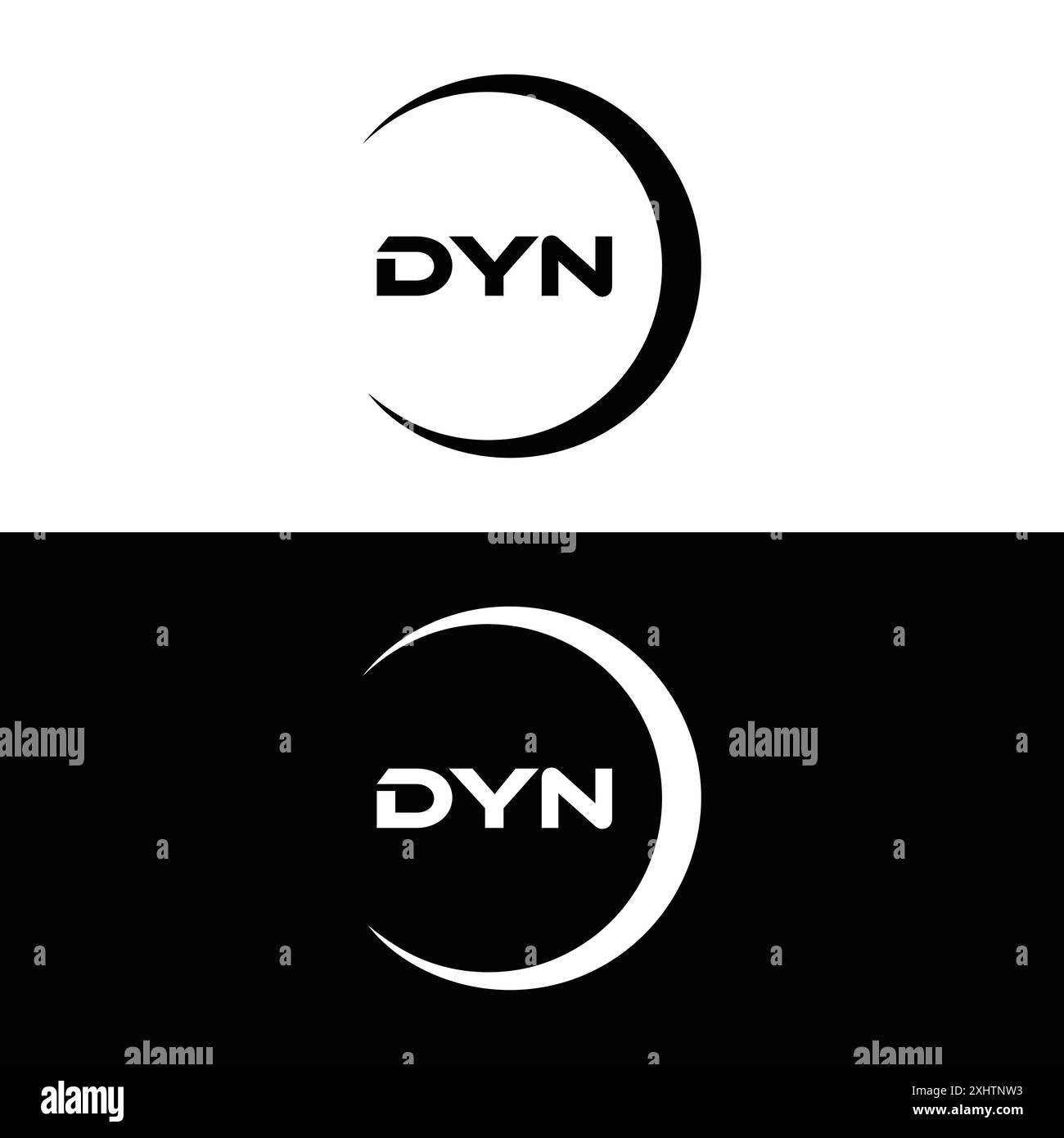 Dyn technologie logo Stock-Vektorgrafiken kaufen - Alamy