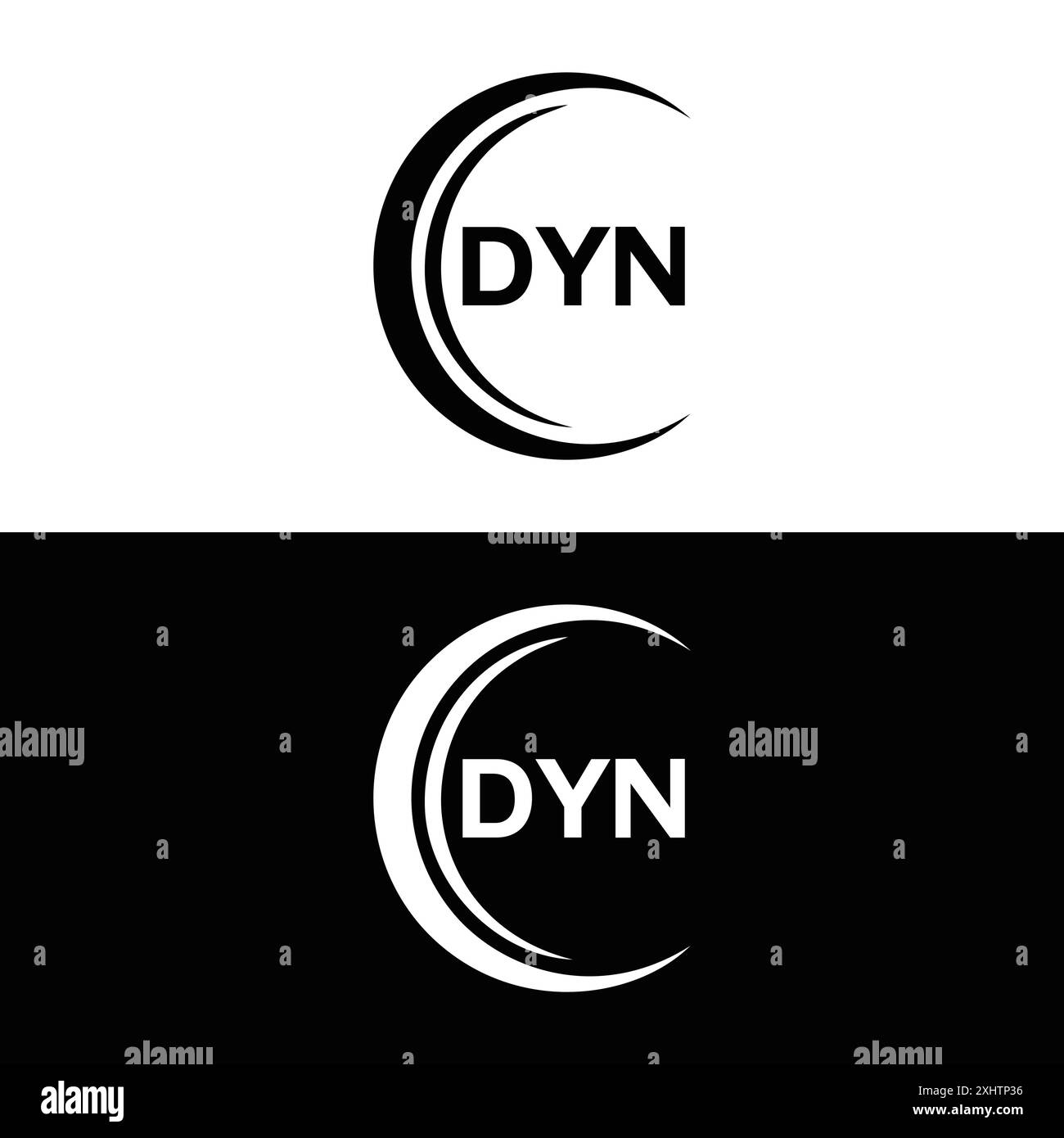 Dyn technologie logo Stock-Vektorgrafiken kaufen - Alamy