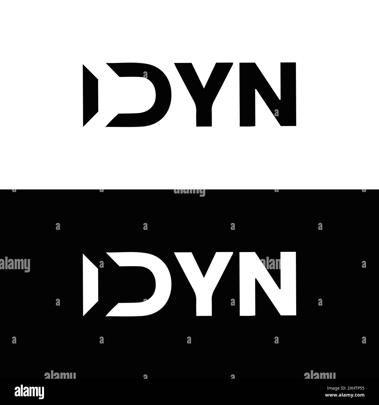 Dyn technologie logo Stock-Vektorgrafiken kaufen - Alamy