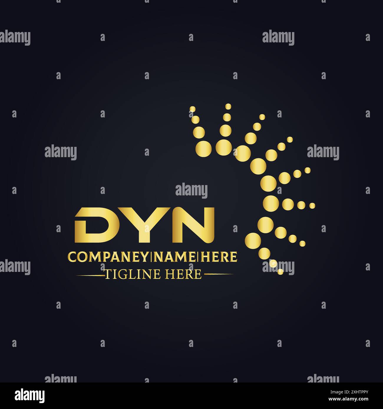 Dyn technologie logo Stock-Vektorgrafiken kaufen - Alamy