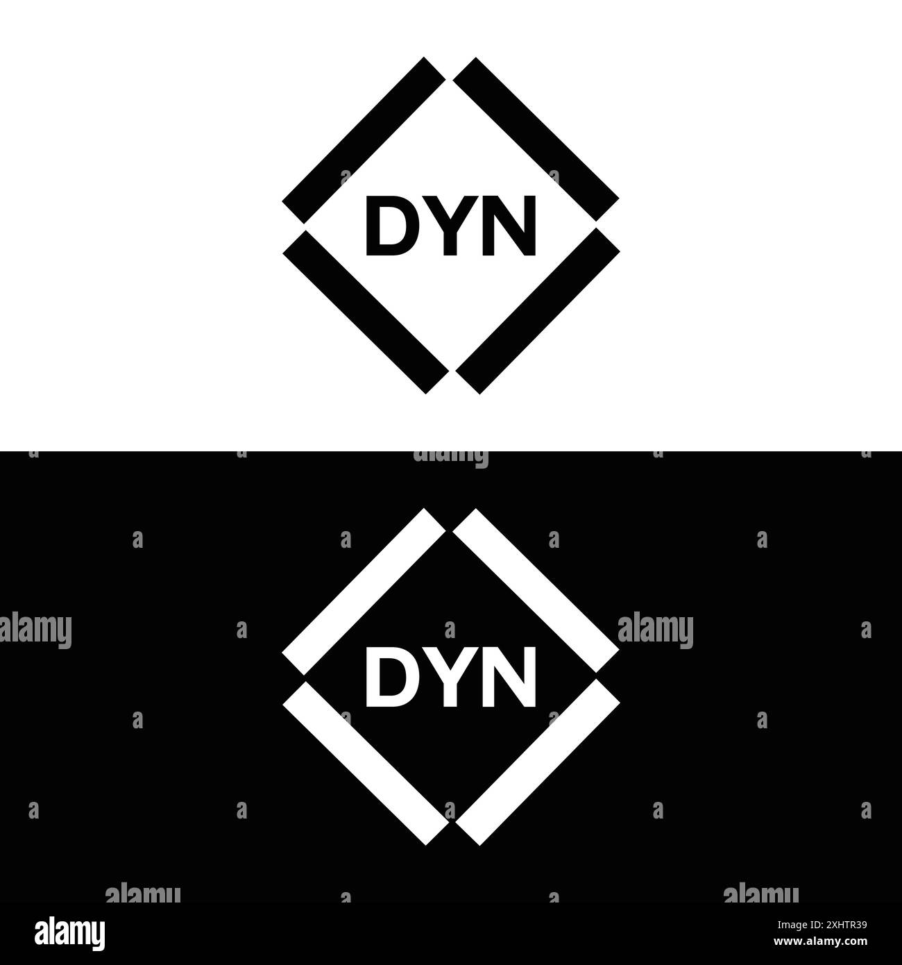 Dyn technologie logo Stock-Vektorgrafiken kaufen - Alamy