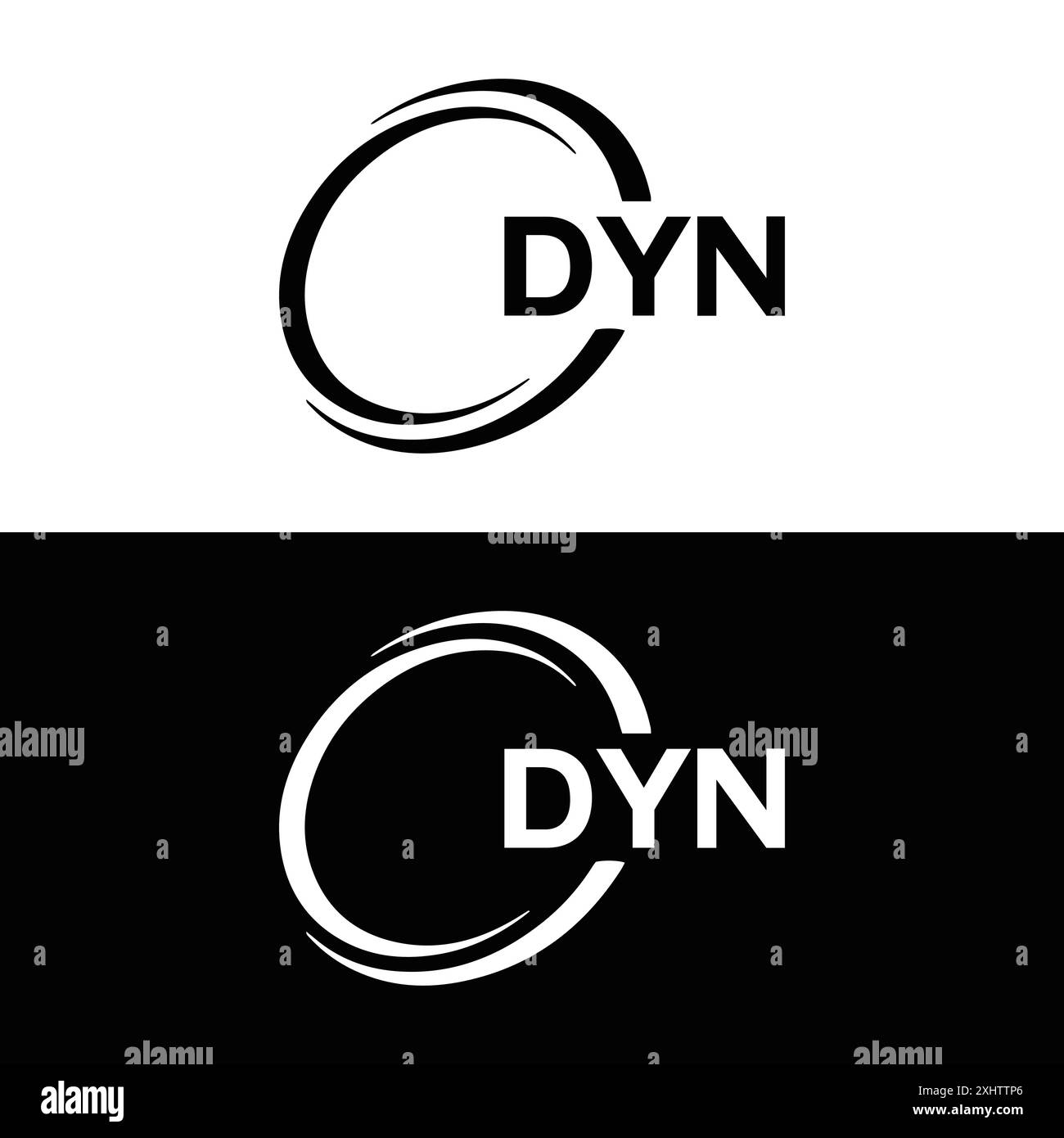 Dyn technologie logo Stock-Vektorgrafiken kaufen - Alamy