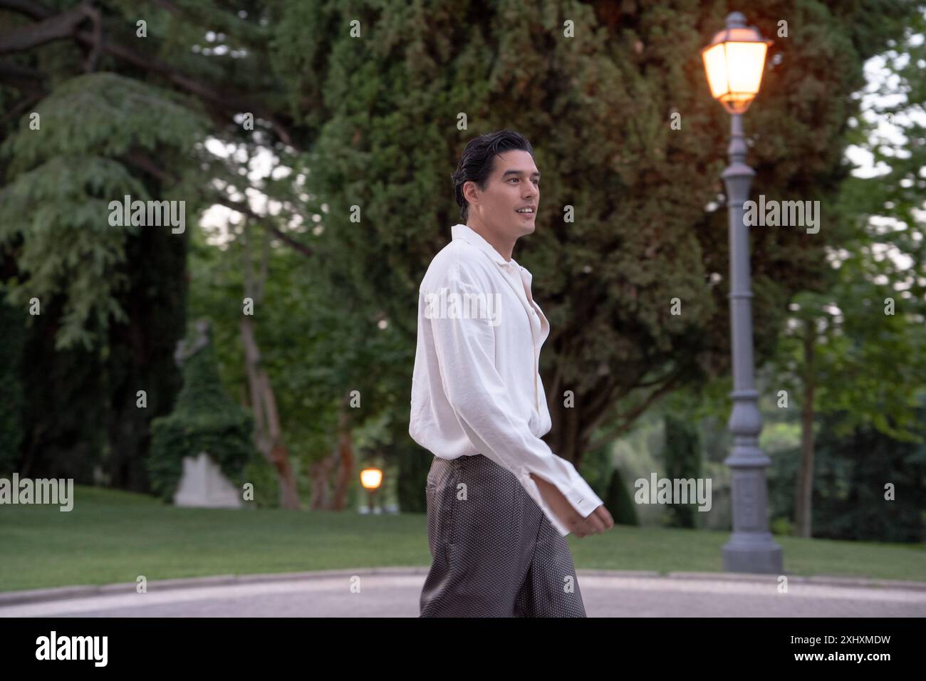 Rom, Italien. Juli 2024. Cristiano Caccamo nimmt am 15. Juli 2024 als ...