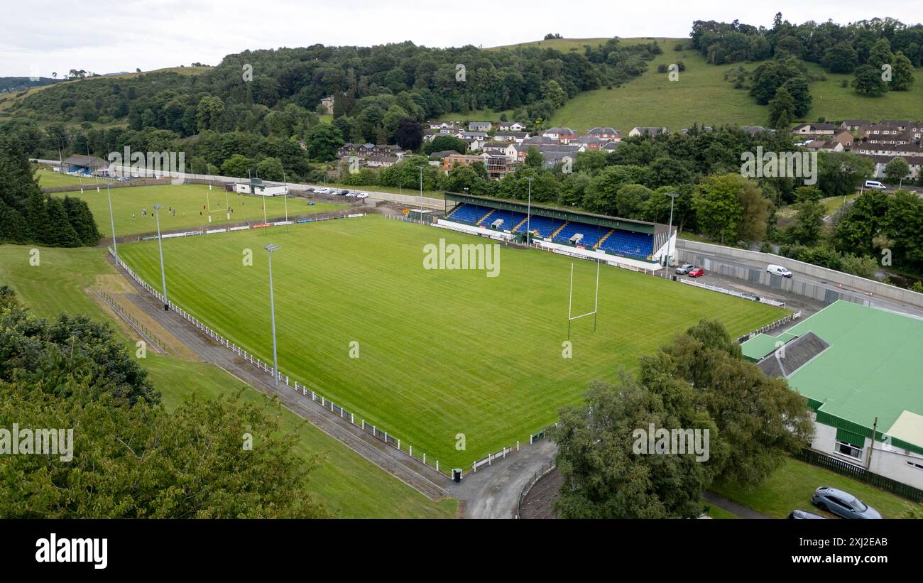 Luftaufnahme mansfield park hawick -Fotos und -Bildmaterial in hoher ...