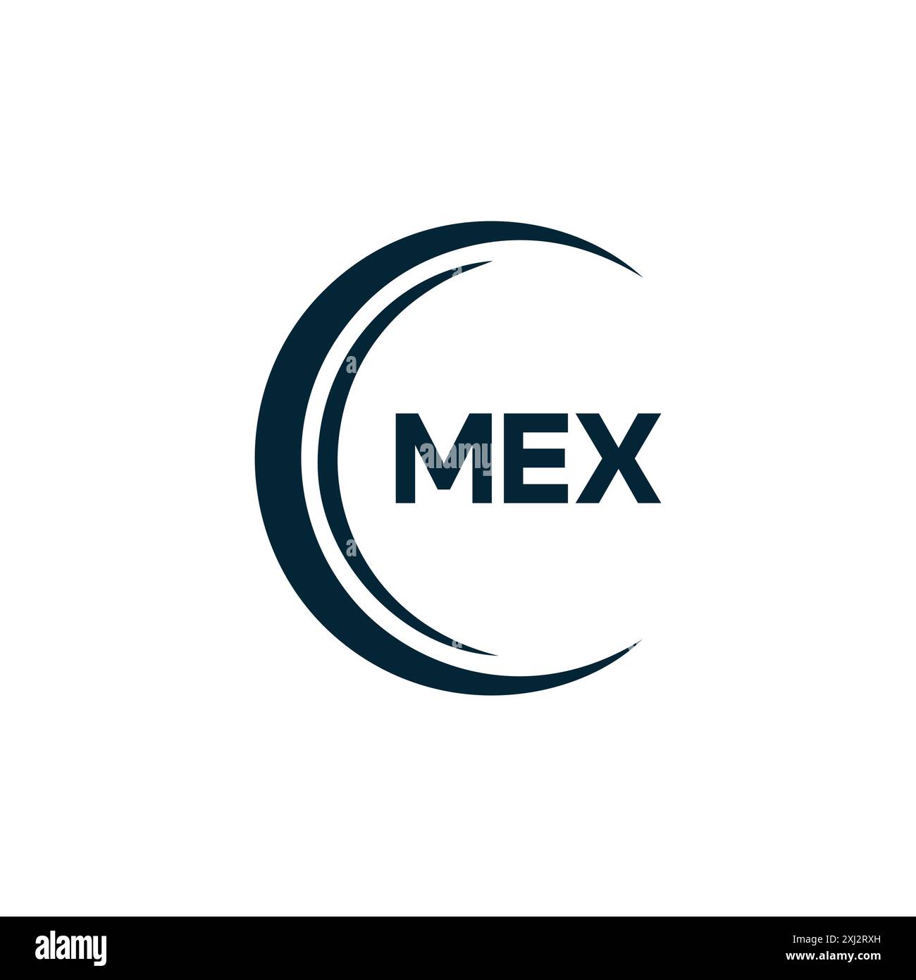 Mex logo design Stock-Vektorgrafiken kaufen - Alamy