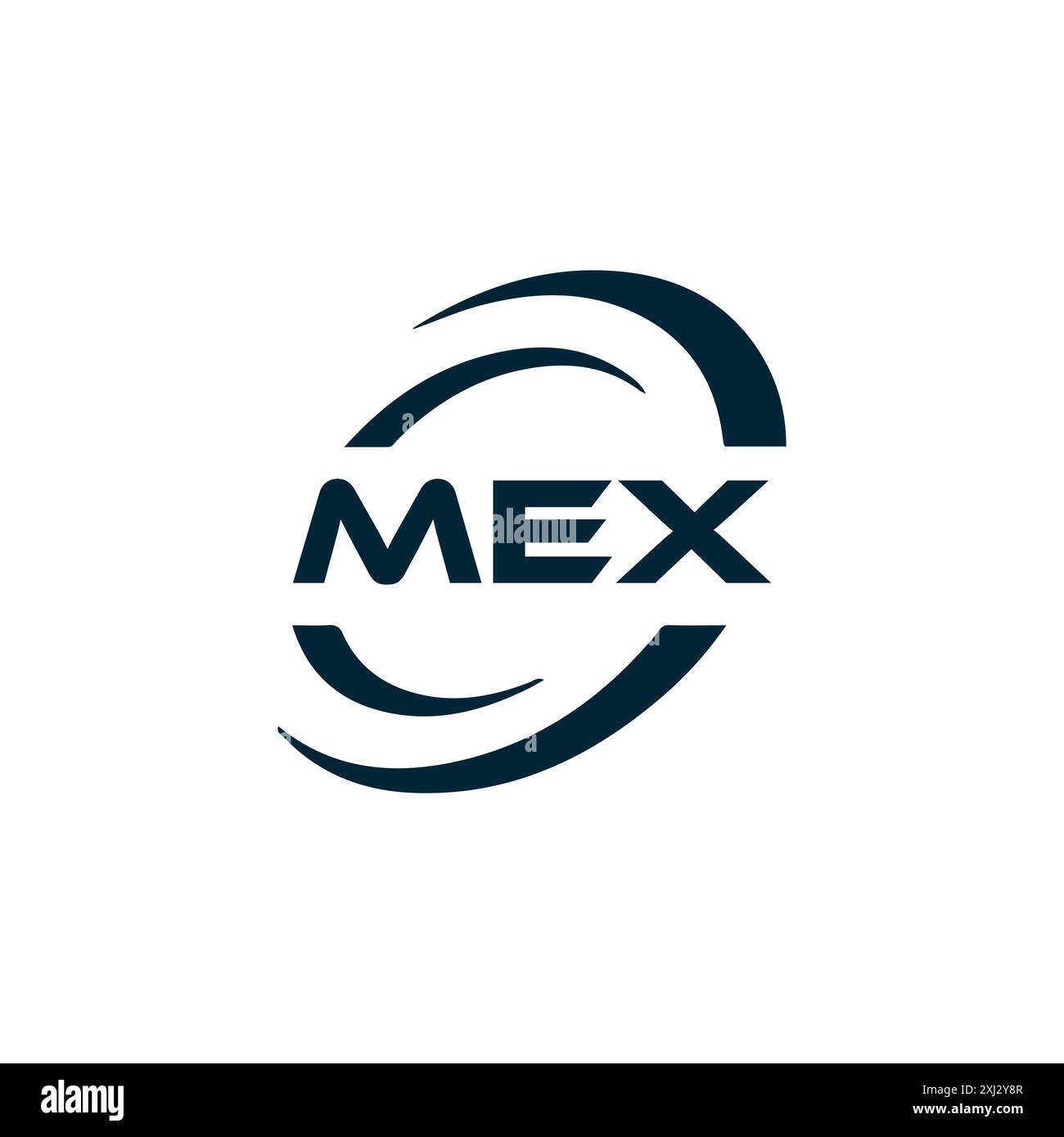 Mex logo design Stock-Vektorgrafiken kaufen - Alamy