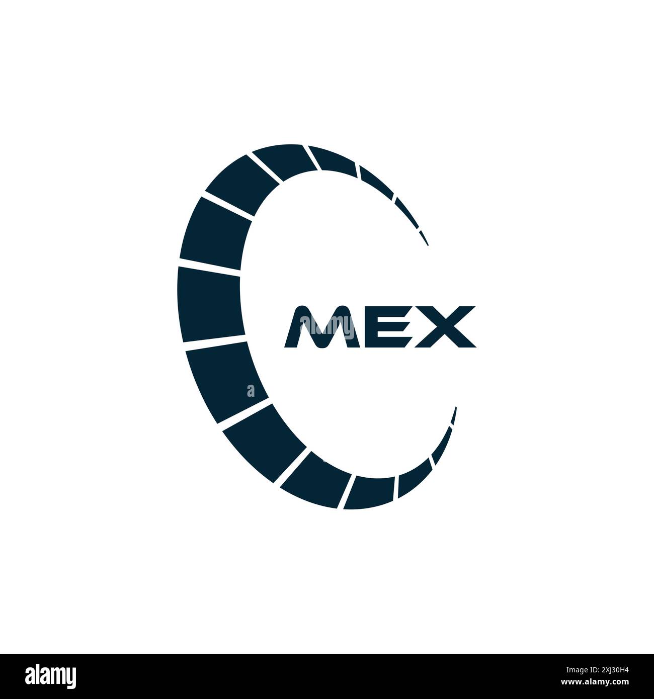 Mex logo design Stock-Vektorgrafiken kaufen - Alamy