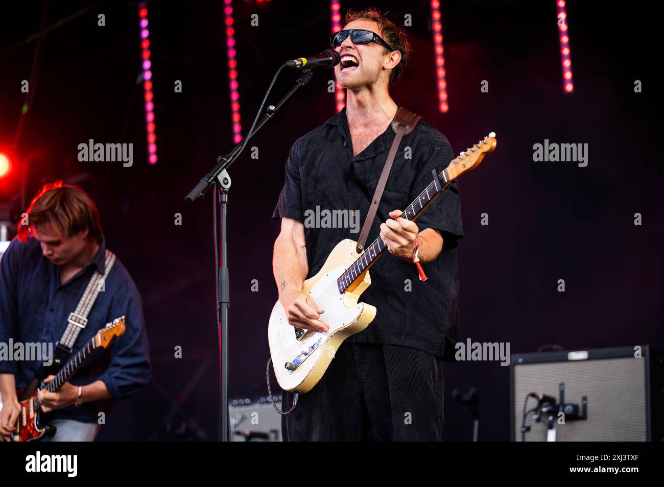 Glasgow, Großbritannien. Juli 2024. Jacob Slater, Jamie Staples, Pete ...