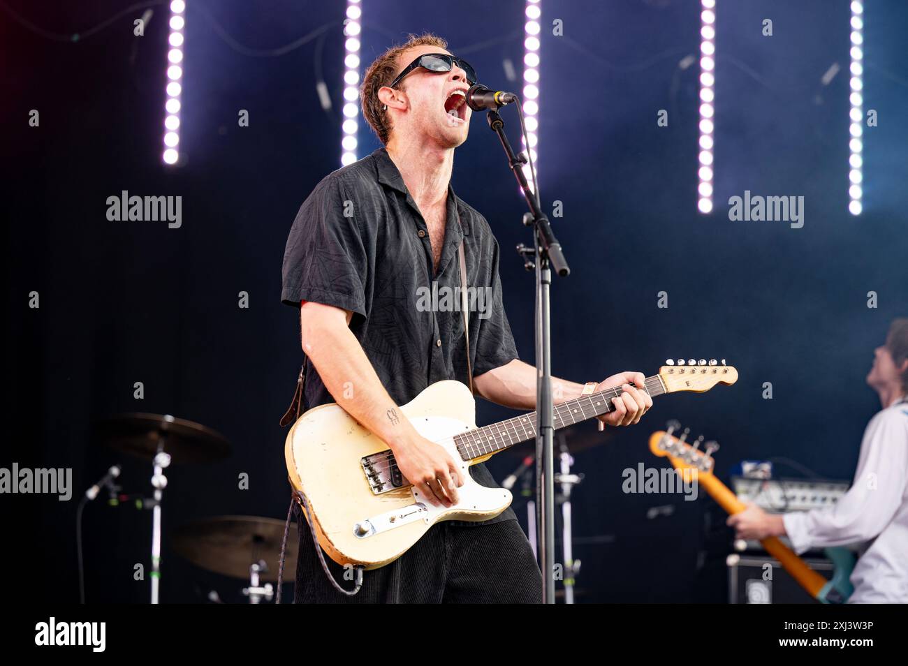 Glasgow, Großbritannien. Juli 2024. Jacob Slater, Jamie Staples, Pete ...